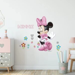 Minnie Mouse Large Wall Sticker for Girl's Room Decor Vinyl Decal