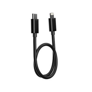 FiiO LT-LT3 USB Type C to Lightning Cable 0.7ft Supports Lossless for iOS/Headphone Amp