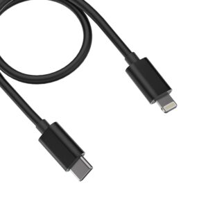 FiiO LT-LT3 USB Type C to Lightning Cable 0.7ft Supports Lossless for iOS/Headphone Amp