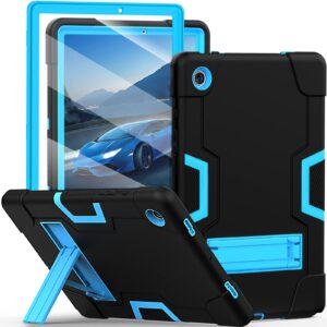 wesorol for galaxy tab a8 case,for samsung a8 10.5 tablet case with screen protector/kickstand,heavy duty shockproof protection cover for 10.5 inch samsung galaxy tab a8 case (sm-x200/x205/x207)