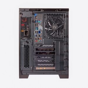 Velztorm Galax CTO SFF Gaming Desktop PC Liquid-Cooled (AMD Ryzen 7-5800X 8-Core, GeForce RTX 3060 12GB, 16GB DDR4, 1TB PCIe SSD + 3TB HDD (3.5), WiFi-N, RGB Fans, 750W PSU, Win 10 Home)