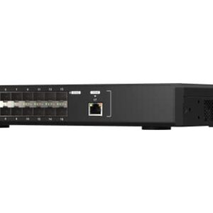 QNAP QSW-M5216-1T-US 16-Port 25GbE Managed Network Switch with 10GbE connectivity for Backbone Networks. Layer 2, Web Management