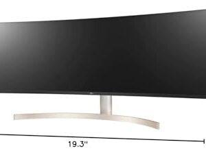 LG 49'' 49BL95C-WY IPS Dual QHD UltraWide™ Curved Monitor (5120x1440) with HDR10, USB Type-C™, 10W Speakers, & PBP, 3PBP / Dual Controller