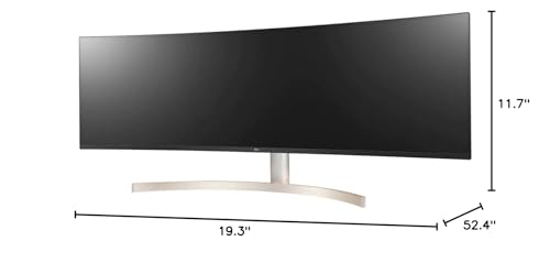 LG 49'' 49BL95C-WY IPS Dual QHD UltraWide™ Curved Monitor (5120x1440) with HDR10, USB Type-C™, 10W Speakers, & PBP, 3PBP / Dual Controller