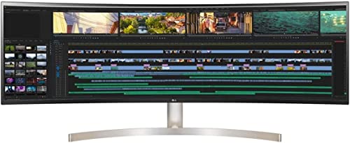 LG 49'' 49BL95C-WY IPS Dual QHD UltraWide™ Curved Monitor (5120x1440) with HDR10, USB Type-C™, 10W Speakers, & PBP, 3PBP / Dual Controller