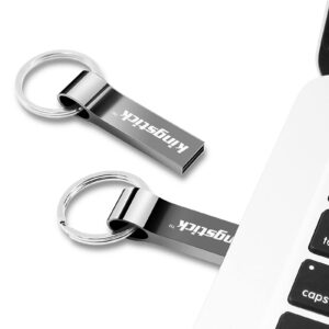 USB Flash Drive,U Disk USB 3.0 Novel Appearance Metal Keychain Design U Disk for Bluetooth-Compatible Speaker USB Flash Drive Shock-Proof for PC Laptop Storage and Backup