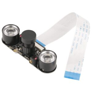 bordstract camera module camera module 72° night visionss auto switch ir cut camera module board standard 5mp designed for b 3/2 ov5647 sensor with night visionss led fill light