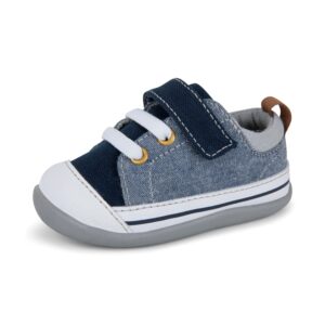 see kai run - stevie ii first walker shoe for infants, navy/very hungry caterpillar, infant 4