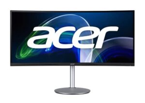 acer cb342cur bmiiphuzx 34" 1900r curved zero-frame qhd (3440 x 1440) ultrawide ips monitor, amd freesync , 75hz, 1ms vrb , dci-p3 95%, 1 x usb 3.1 (type-c), 2 x hdmi 2.0 ports & 1 x display port