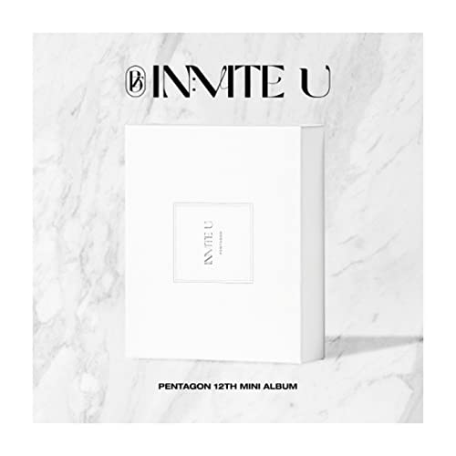 Pentagon in:Vite U 12th Mini Album Flare Version CD+1p Poster+96p Booklet+1p Lyric Paper+1p PhotoCard+1p Selfie PhotoCard+1ea Name Tag+Tracking Kpop Sealed