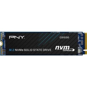 pny cs1030 500 gb solid state drive - m.2 2280 internal - pci express nvme (pci express nvme 3.0 x4) - desktop pc, notebook device supported - 2000 mb/s maximum read transfer rate (renewed)