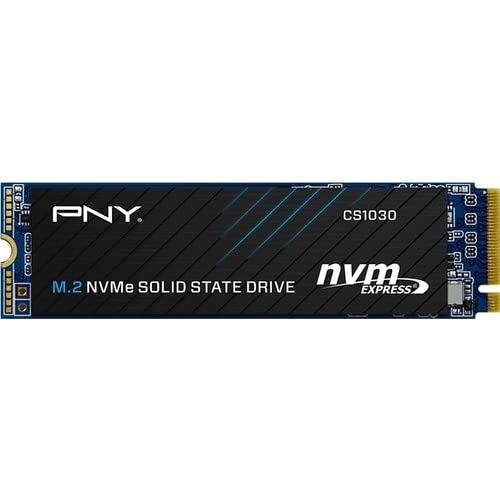 PNY CS1030 500 GB Solid State Drive - M.2 2280 Internal - PCI Express NVMe (PCI Express NVMe 3.0 x4) - Desktop PC, Notebook Device Supported - 2000 MB/s Maximum Read Transfer Rate (Renewed)