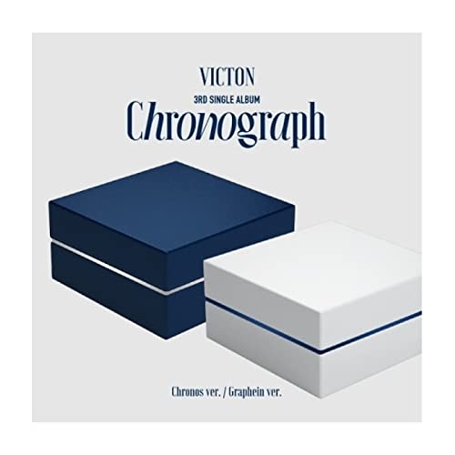 VICTON Chornograph 3rd Single Album 2 Version SET CD+60p PhotoBook+2p PhotoCard+1p Trilogy Card+1p Pop-up Card+Tracking Kpop Sealed