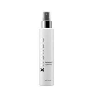 xmondo hair hydromania conditioning mist | vegan formula with argan oil and vegetable proteins to restore, detangle, strengthen, and revitalize dry damaged hair, 6 fl oz 1-pack