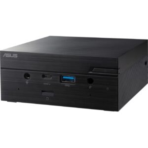 asus pn62s mini pc barebone with intel core i7-10710u mobile processor, up to 64gb ddr4 ram, dual storge design, wifi 6, bluetooth, usb-c with vesa mount