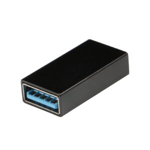 clavoop usb to usb adapter, usb 3.0 female to female coupler converter for connecting 2 usb male ends cord extension connector