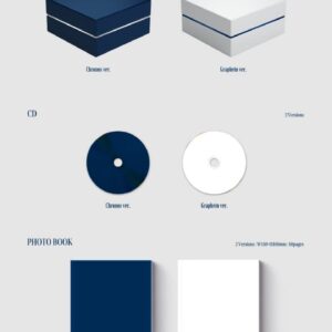 VICTON Chornograph 3rd Single Album 2 Version SET CD+60p PhotoBook+2p PhotoCard+1p Trilogy Card+1p Pop-up Card+Tracking Kpop Sealed