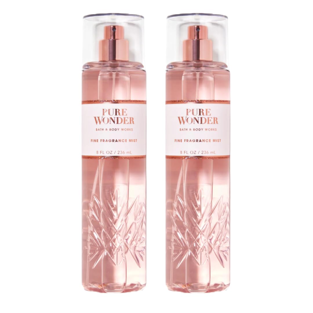 Bath and Body Works Fine Fragrance Mist - Value Pack Lot of 2 (Pure Wonder)