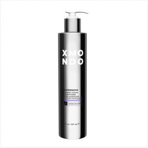 xmondo hair supernova blonde toning conditioner | vegan formula with vegetable proteins, jojoba oil, and violet pigments to replenish, restore, and reduce yellow tones in blonde hair, 8 fl oz 1-pack