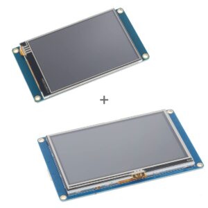 ferwooh nextion 3.5'' display nx4832t035 resistive touch screen + 4.3" nx4832t043 hmi tft lcd module