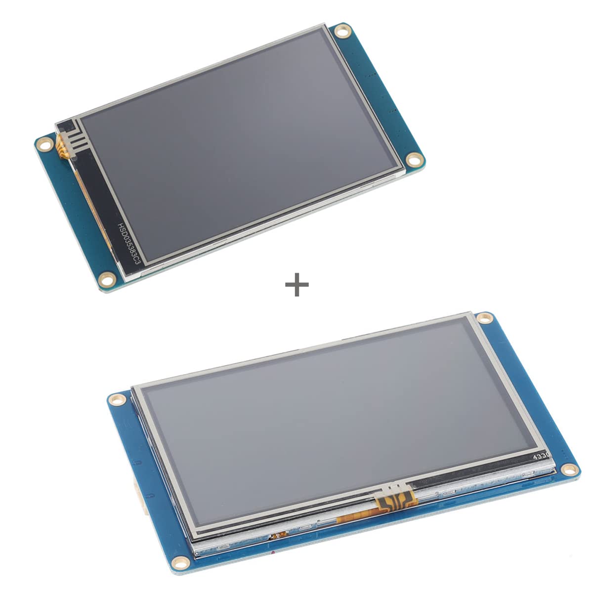 Ferwooh Nextion 3.5'' Display NX4832T035 Resistive Touch Screen + 4.3" NX4832T043 HMI TFT LCD Module