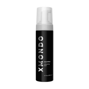 xmondo hair electrified volumizing foam | vegan formula with hair strengthening pro-vitamin b5 & anti-frizz nutrients to reduce drying time and add maximum volume & body to your hair, 6.7 fl oz 1-pack