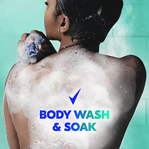 Degree Body Wash and Soak Post-Workout Recovery Skincare Routine ICY Mint + Epsom Salt + Electrolytes Bath and Body Product 22 oz 4 Count