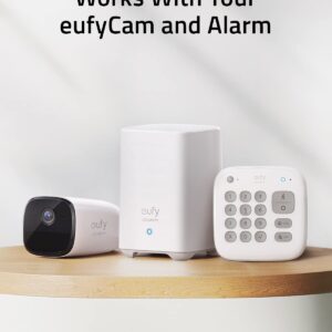 eufy Security HomeBase S280 for Security Camera, Indoor and Outdoor, Apple HomeKit Compatible, No Monthly Fee, 16GB Local Storage, Compatible with eufy Security Products, Advanced Encryption