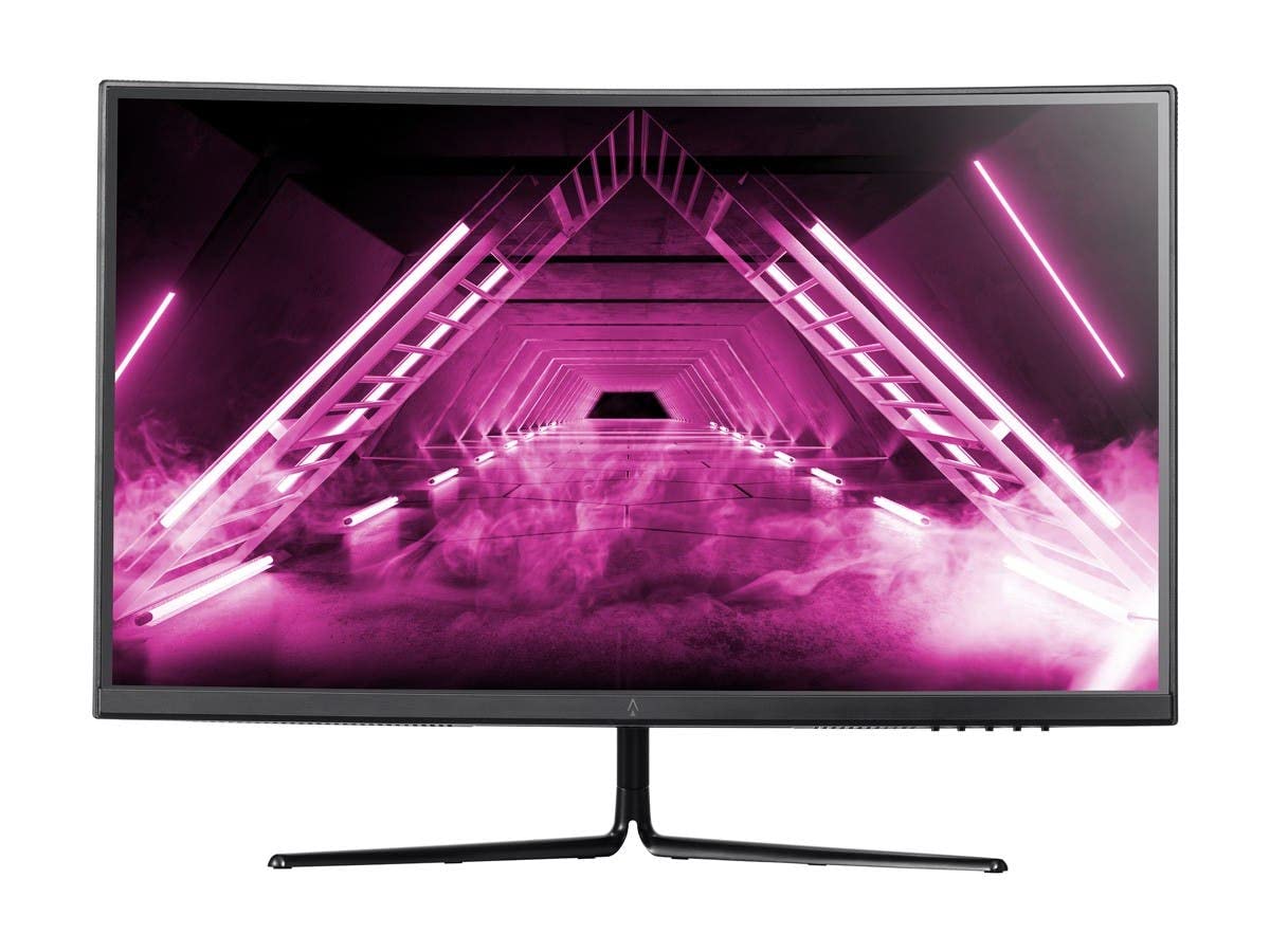 Monoprice 27in Gaming Monitor - Curved 1500R, 16:9, 1920x1080p (FHD,) 240Hz, VA, DisplayPort, HDMI, 75x75 VESA - Dark Matter Series