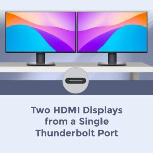 SoNNeT Thunderbolt Dual HDMI Adapter