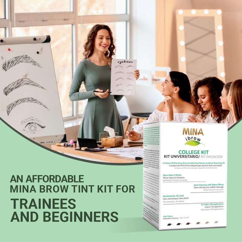 MINA Eyebrow Henna starter kit Packs (Natural Pack)