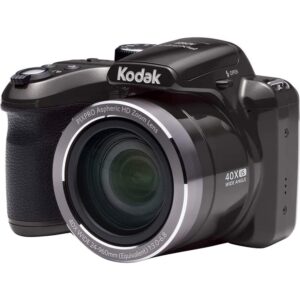 Kodak PIXPRO AZ401 16MP Digital Camera 3" LCD (Black) Bundle with Lexar Professional 633x 32GB SDHC UHS-1 Class 10 Memory Card