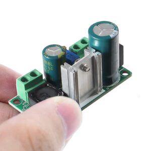 Alinan 8pcs AC/DC to DC Step Down Buck Converter AC 5-30V DC 5-48V 24V 36V 48V to DC 2.5-35V 12V Voltage Regulator Board 2A Adjustable Volt Power Supply Module