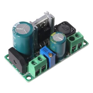 Alinan 8pcs AC/DC to DC Step Down Buck Converter AC 5-30V DC 5-48V 24V 36V 48V to DC 2.5-35V 12V Voltage Regulator Board 2A Adjustable Volt Power Supply Module