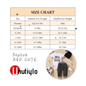 Baby Boy Clothes Infant Outfits Cotton Romper Bodysuit Pants Set Ain’t No Mama Letter Printing The One I Got Clothing Set Short Sleeve Black Outfits Set Baby Boys Spring Summer Outfits 6-12 Months