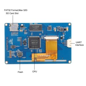 Ferwooh Nextion 3.5'' Display NX4832T035 Resistive Touch Screen + 4.3" NX4832T043 HMI TFT LCD Module