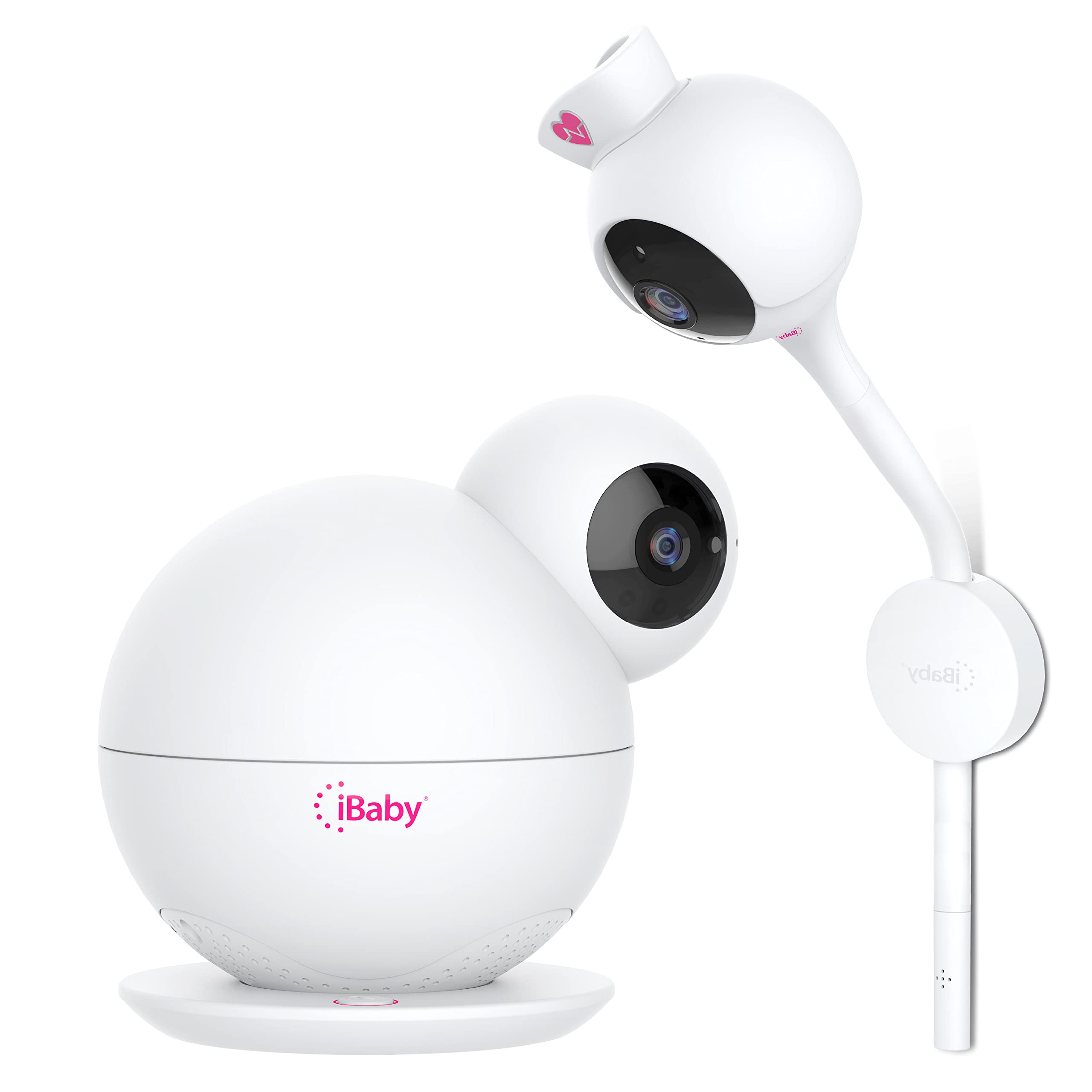 Use Baby Breathing Monitor for Your Baby Under 8 Monthes and Use 355° Pan 110° Tilt Baby Monitor Camera When Your Baby Grows