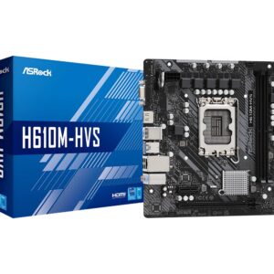 ASRock H610M-HVS 1700 Socket 2 DDR4