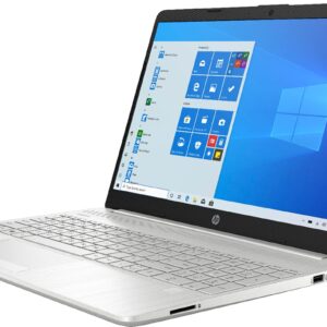 2022 HP 15.6'' FHD Lap PC Intel 11th Gen Dual-Core i3-1115G4 32GB DDR4 RAM 1TB M.2 NVMe SSD UHD Graphics USB-C HDMI WiFi AC RJ45 Bluetooth Webcam Fingerprint Wins 11 Pro w/ Cable, Silver, HP-15-DW300