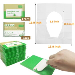 100Pcs Toilet Seat Covers Disposable