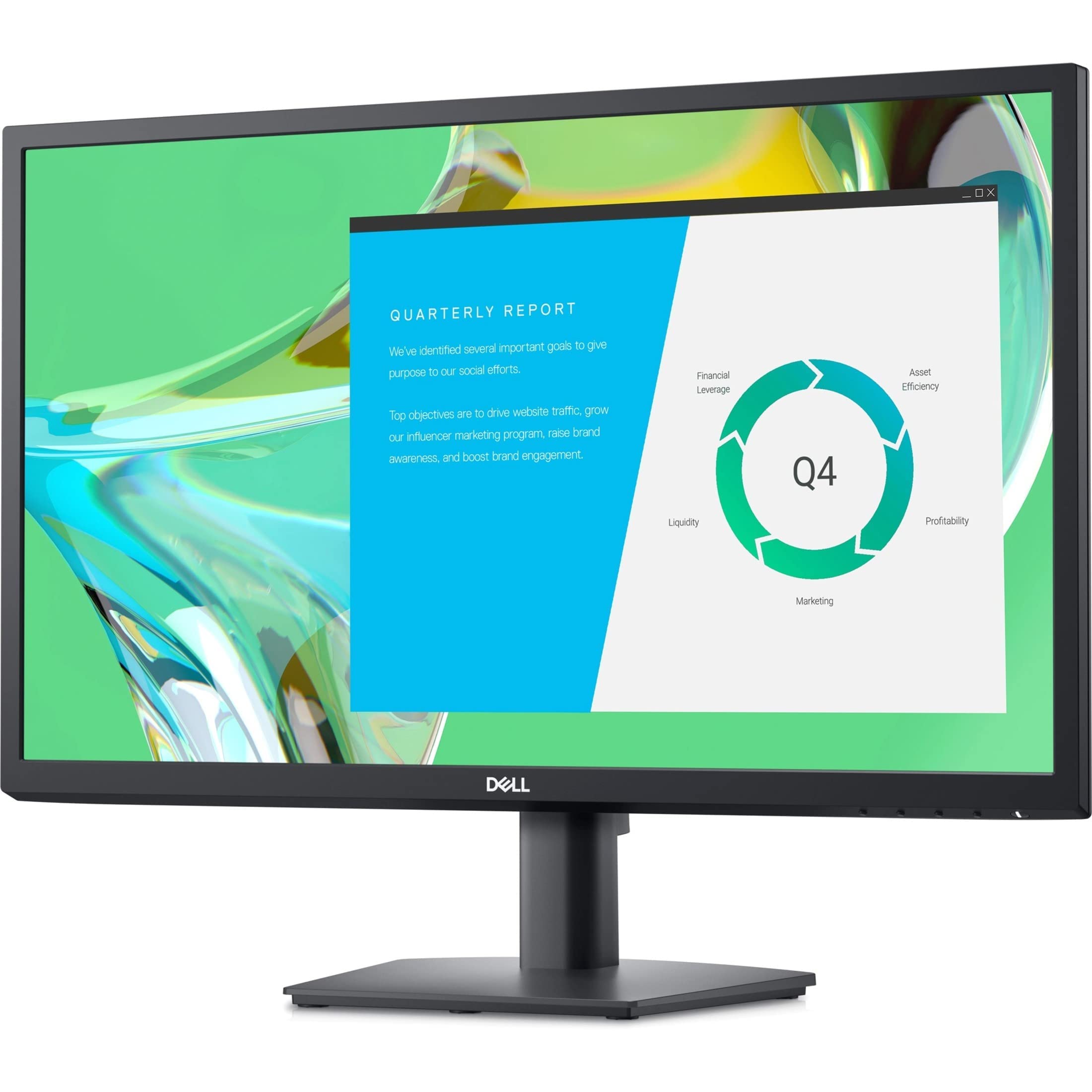 Dell DELL-E2422HN LCD Monitor - E2422HN 23.8" LED 16:9 Black 24" Class Thin Film Transistor (TFT) 1920 x 1080 250 Nit 60 Hz Refresh Rate HDMI VGA (Certified Refurbished)