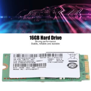 Dpofirs 16GB M.2 SSD, M.2 Hard Drive Extension Cards Compatible with Desktop PC/Laptop, High Capacity Hard Disk, 2242mm