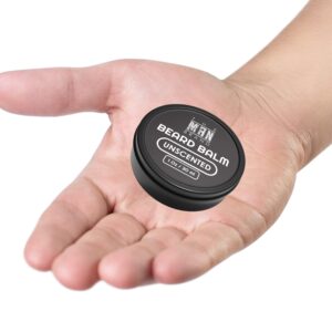 The Man Brand - Unscented Beard Balm No Scent 1 oz - Fragrance-free Leave-in Beard Conditioner for Styling