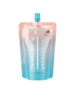 tanologist express self tan water refill, medium - hydrating sunless tanning water, vegan and cruelty free, 6.76 fl oz