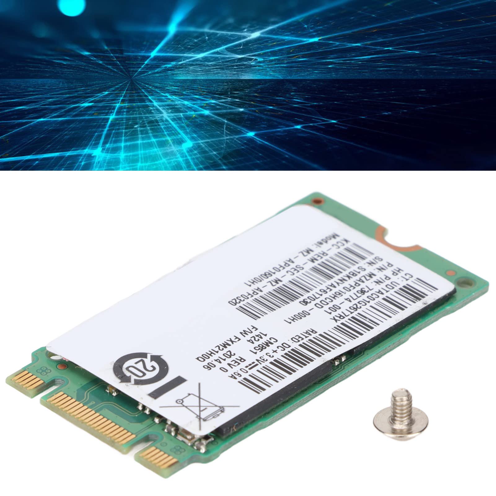 Dpofirs 16GB M.2 SSD, M.2 Hard Drive Extension Cards Compatible with Desktop PC/Laptop, High Capacity Hard Disk, 2242mm