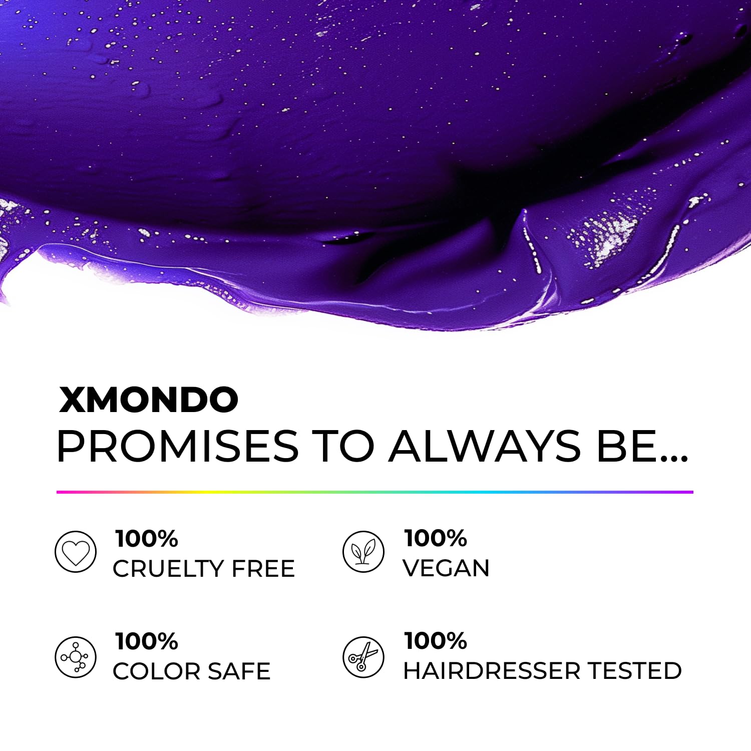 XMONDO Hair Supernova Blonde Toning Conditioner | Vegan Formula with Vegetable Proteins, Jojoba Oil, and Violet Pigments to Replenish, Restore, and Reduce Yellow Tones in Blonde Hair, 8 Fl Oz 1-Pack