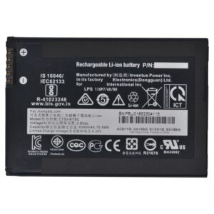 laptpbat new battery for honeywell ct50 ct50h ct51 ct60 dolphin ct50h 318-055-001 318-055-002 318-055-005 ct50-btsc data collector 3.8v 4000mah (without housing)