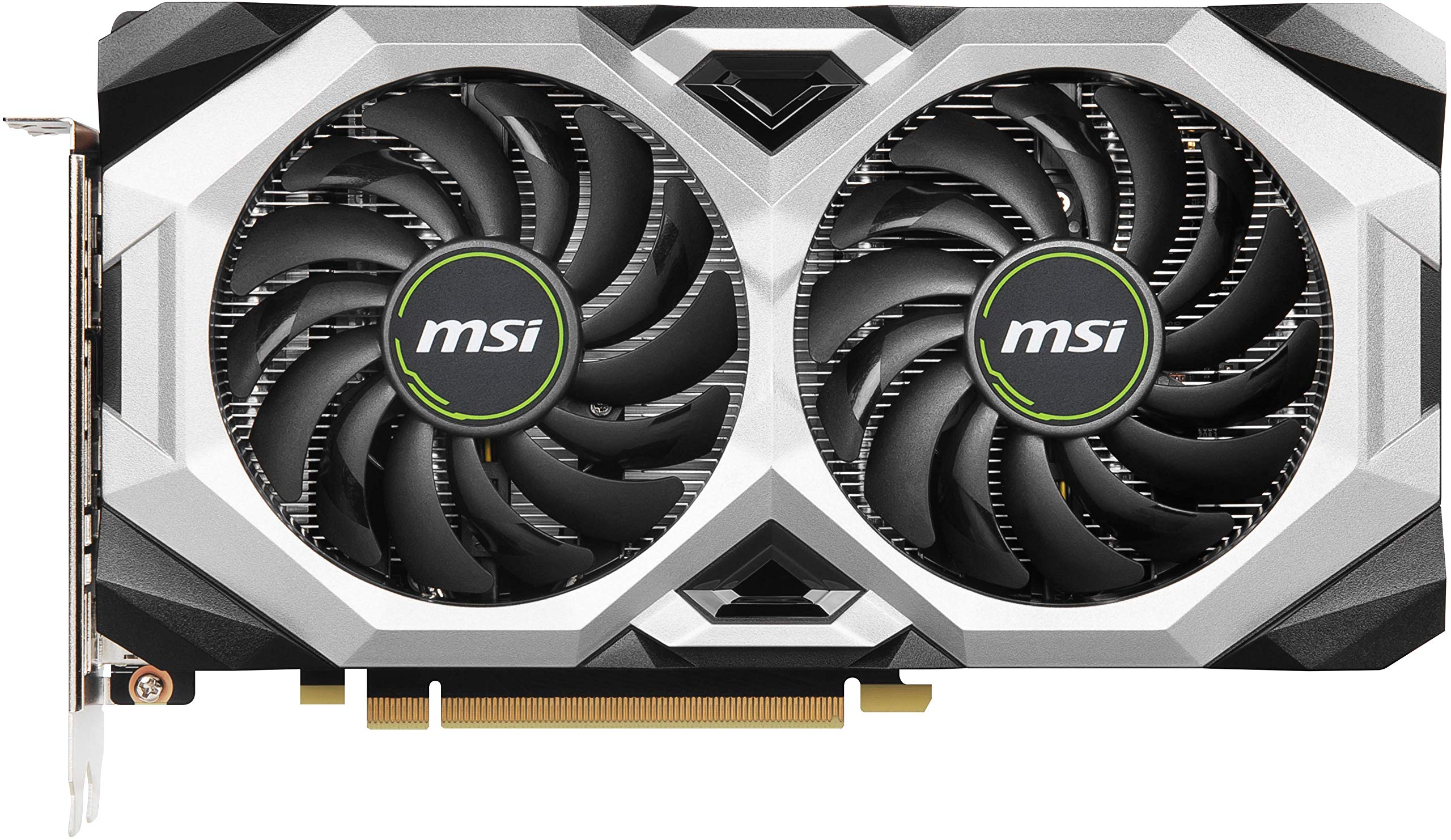 MSI Gaming GeForce RTX 2060 126GB GDRR6 192-bit HDMI/DP 1680 MHz Boost Clock Ray Tracing Turing Architecture VR Ready Graphics Card (RTX 2060 Ventus 12G OC)