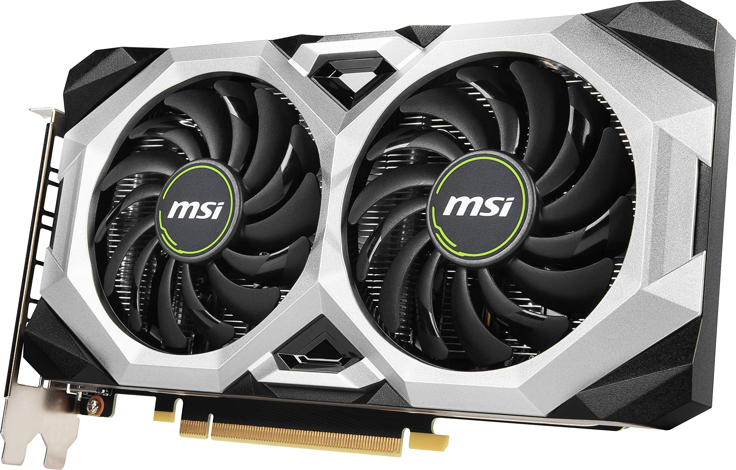 MSI Gaming GeForce RTX 2060 126GB GDRR6 192-bit HDMI/DP 1680 MHz Boost Clock Ray Tracing Turing Architecture VR Ready Graphics Card (RTX 2060 Ventus 12G OC)