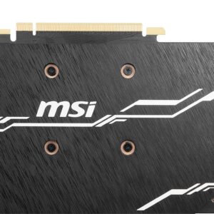 MSI Gaming GeForce RTX 2060 126GB GDRR6 192-bit HDMI/DP 1680 MHz Boost Clock Ray Tracing Turing Architecture VR Ready Graphics Card (RTX 2060 Ventus 12G OC)